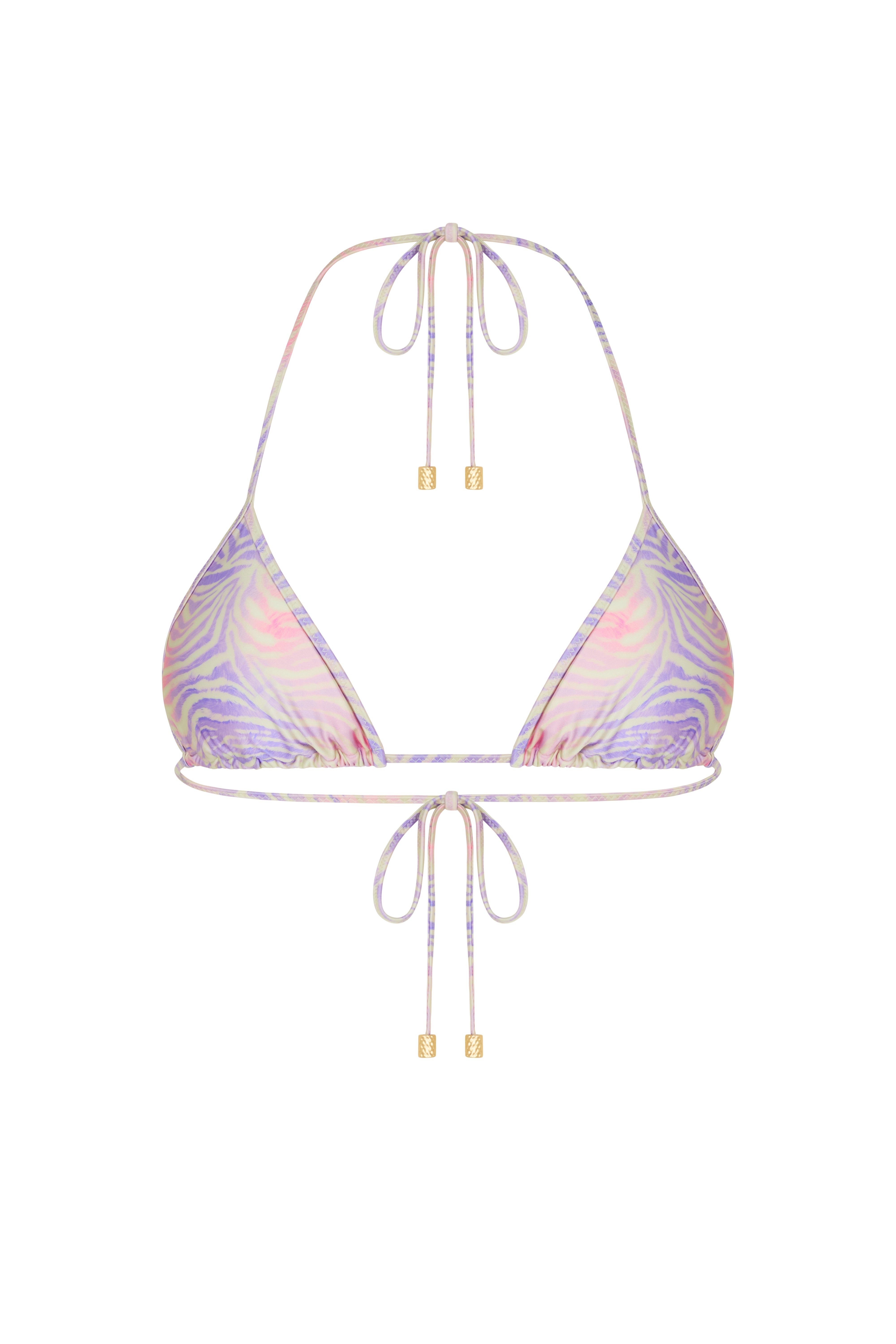 LOTTA Zebra Haze - Triangle Bikini Top – SOMMER SWIM Australia