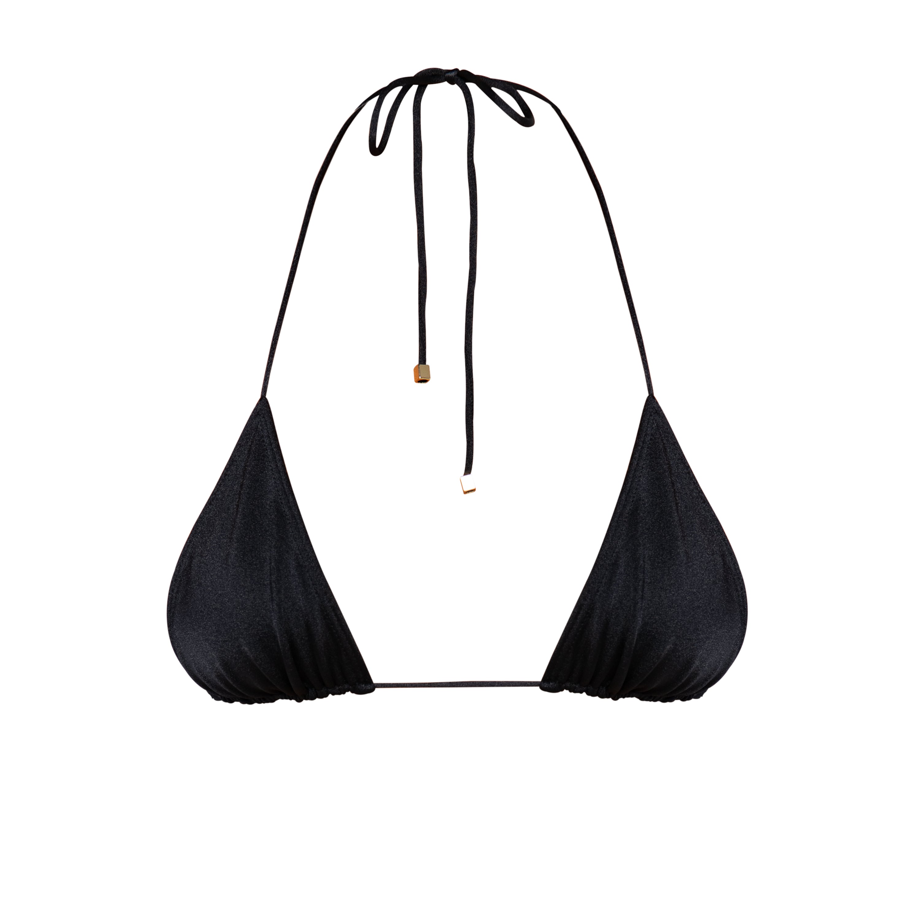 Stella Nero Mini Triangle Bikini Top | Luxury Triangle Bikini Top ...